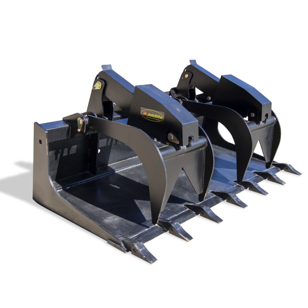 Grapple Bucket | Heavy Duty - Jobsite Trailers and Attachment Direct Sales