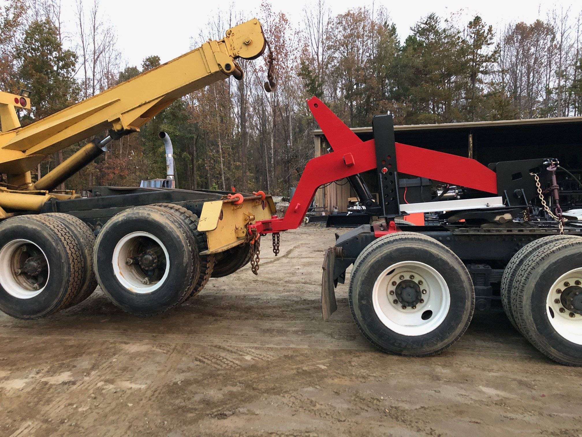 Fifth Wheel Wrecker Boom - Premium - Jobsite Trailers and Attachment ...